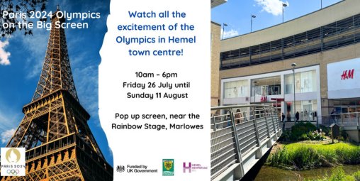 Riverside Hemel Hempstead - WATCH THE OLYMPICS! 🏅